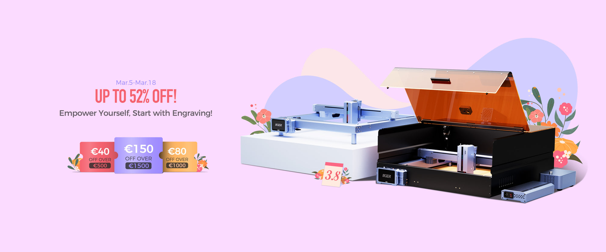 iKier Laser Engravers Europe Official Website – iKier EU